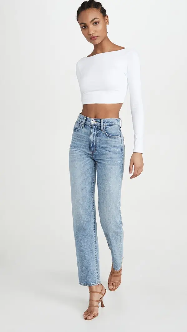 Susana Monaco Scoop Back Crop Top