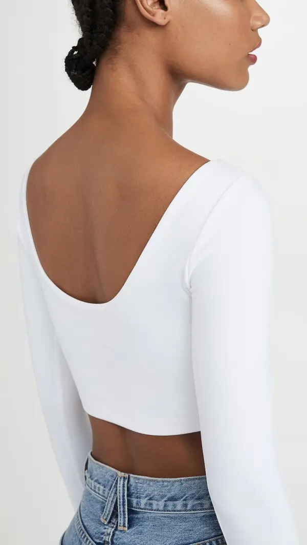 Susana Monaco Scoop Back Crop Top