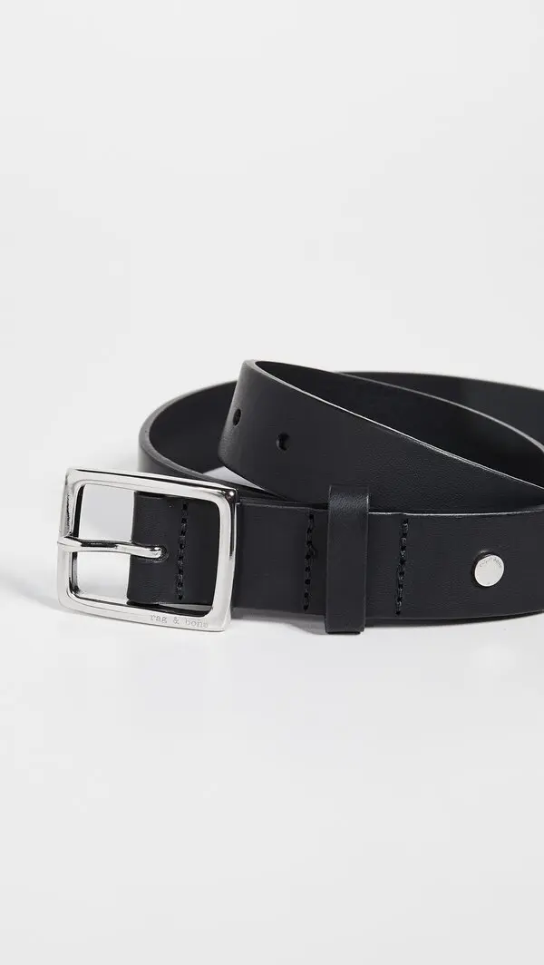 Rag & Bone Boyfriend Belt - Black