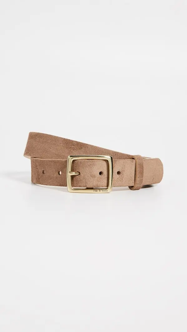 Rag & Bone Boyfriend Belt - Camel