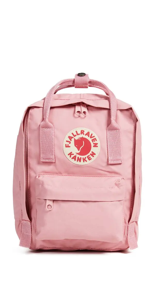 fjallraven kanken backpack pink mini Fjallraven Kanken Mini Backpack In Pink - 30% Off