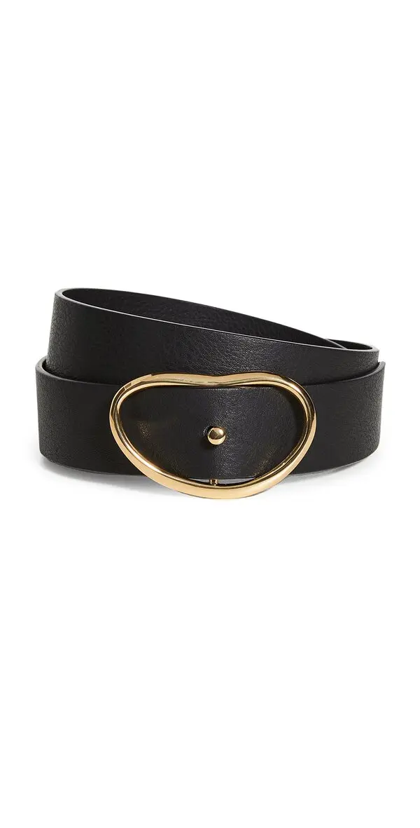 LIZZIE FORTUNATO Wide Georgia Belt - Black