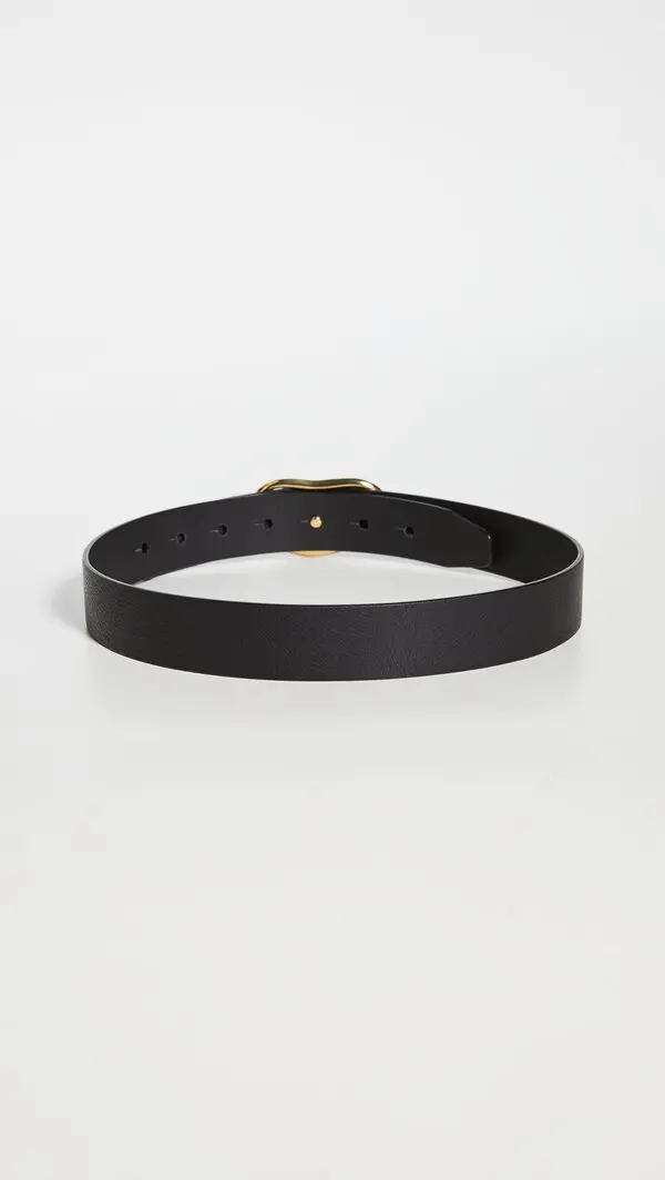 LIZZIE FORTUNATO Wide Georgia Belt - Black