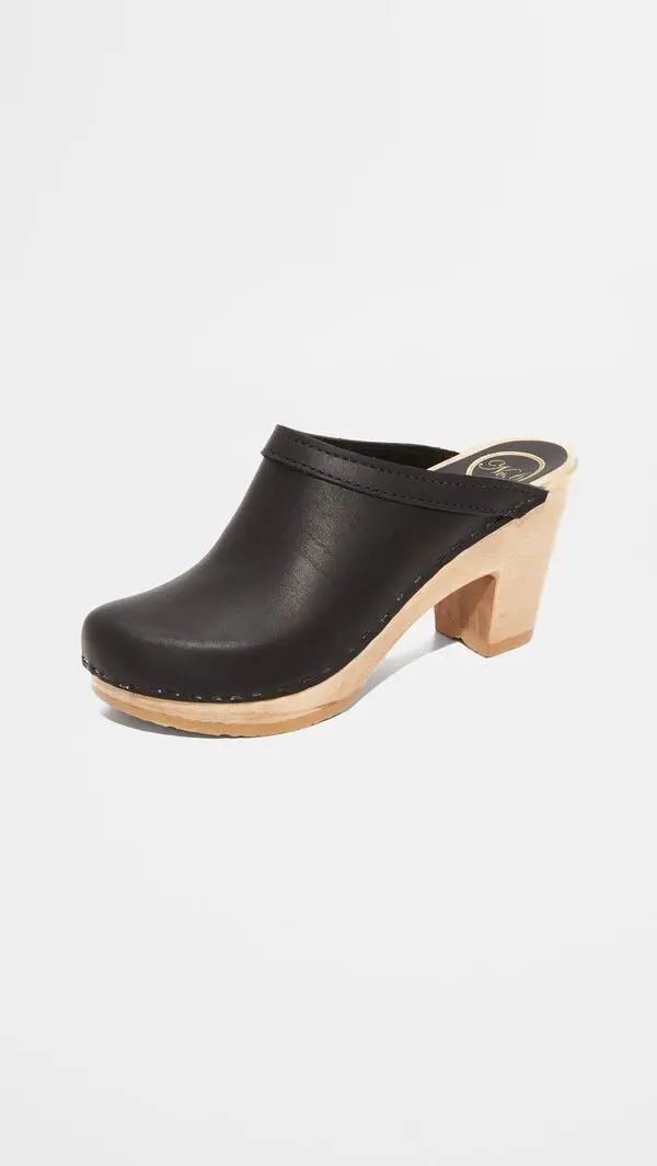 No.6 Old School High Heel Clogs