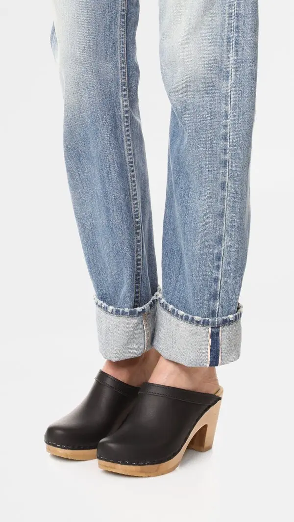 No.6 Old School High Heel Clogs
