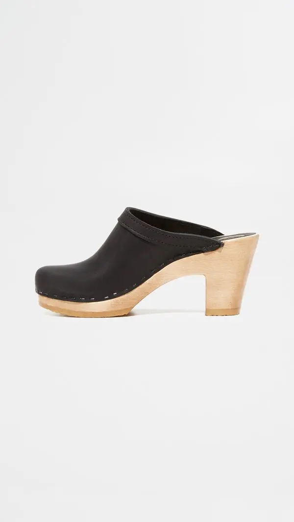 No.6 Old School High Heel Clogs