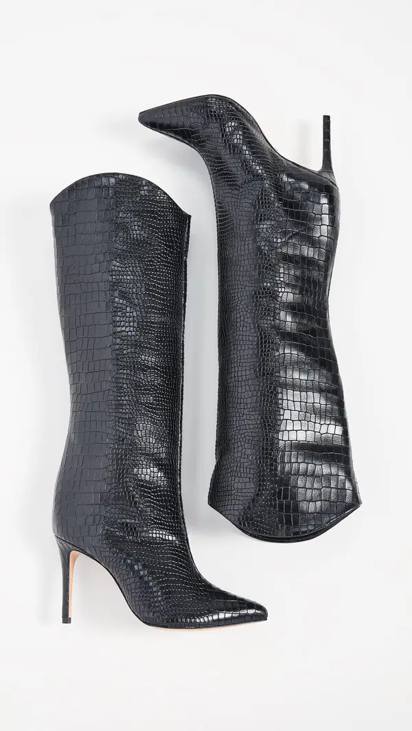 Schutz Maryana Croc Tall Boots