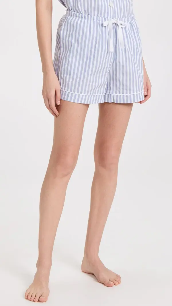 BEDHEAD PAJAMAS Classic Stripe Pajama Set - Blue 3d