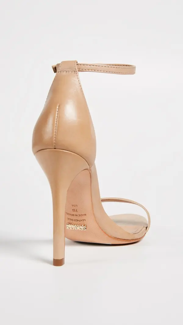Schutz Cadey Lee Sandals - Light Wood