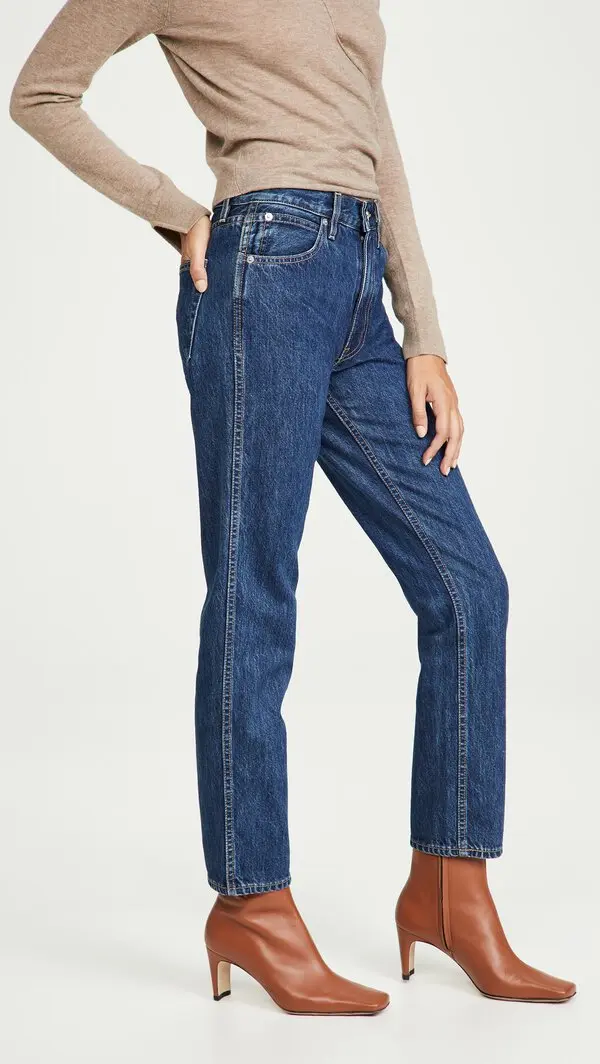 SLVRLAKE Virginia Tapered Leg Jeans
