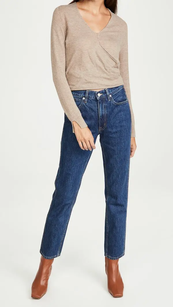 SLVRLAKE Virginia Tapered Leg Jeans