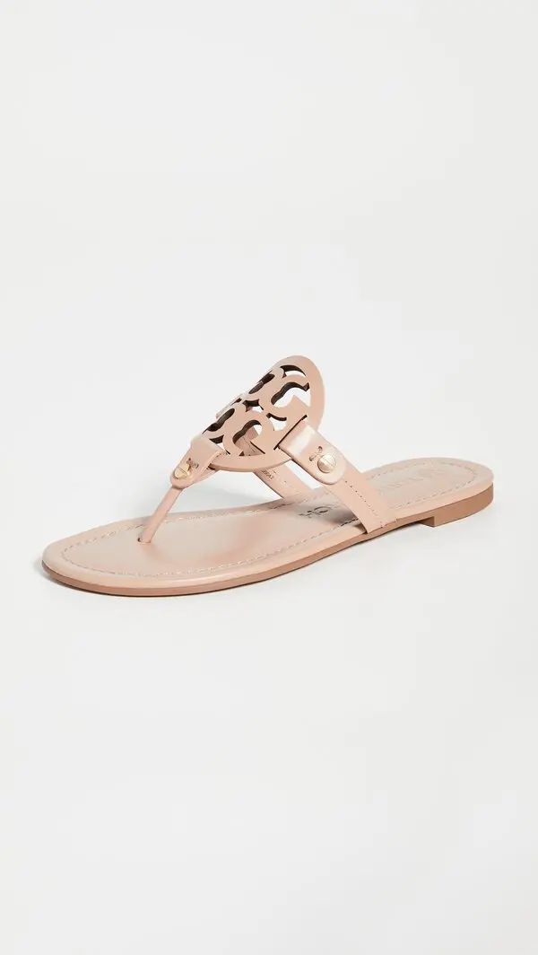 Tory Burch Miller Thong Sandals - Light Sand