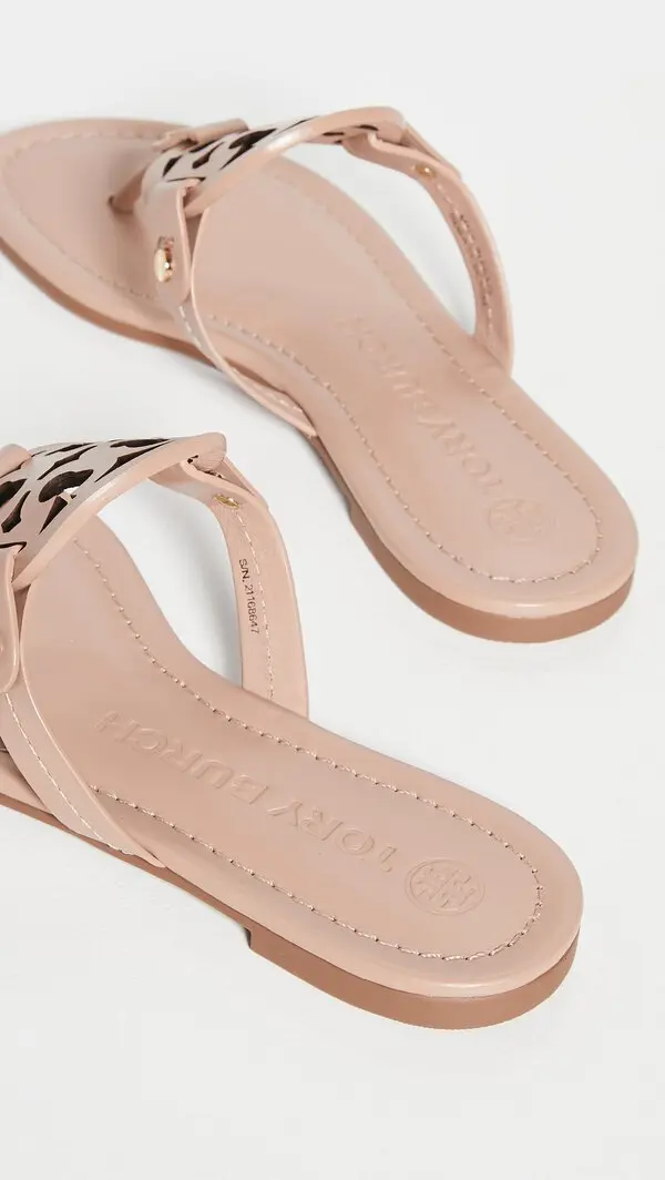 Tory Burch Miller Thong Sandals - Light Sand