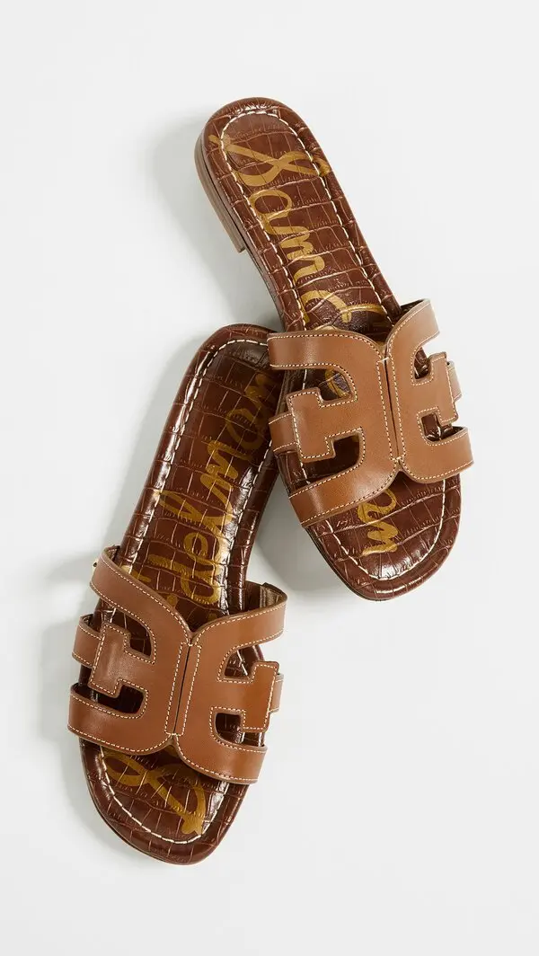 Sam Edelman Bay Slides - Saddle