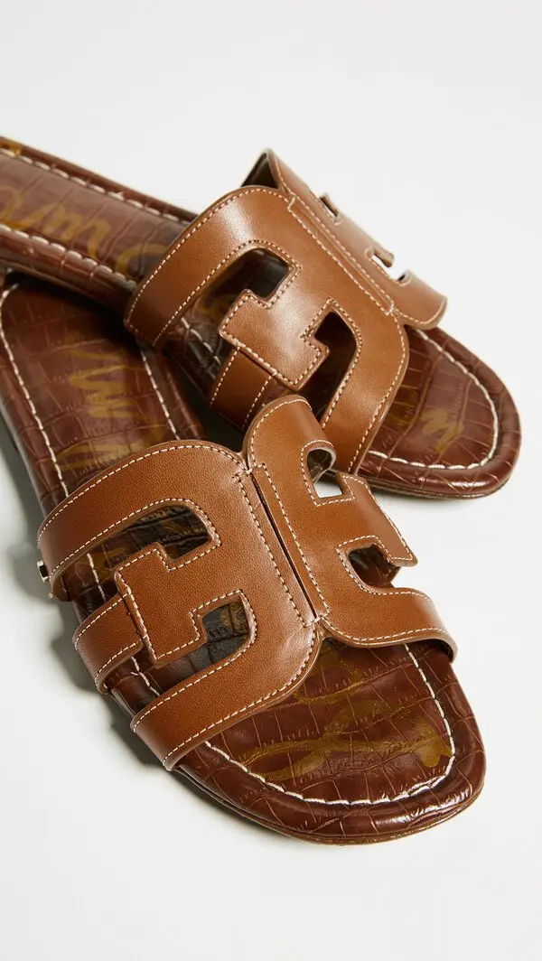 Sam Edelman Bay Slides - Saddle