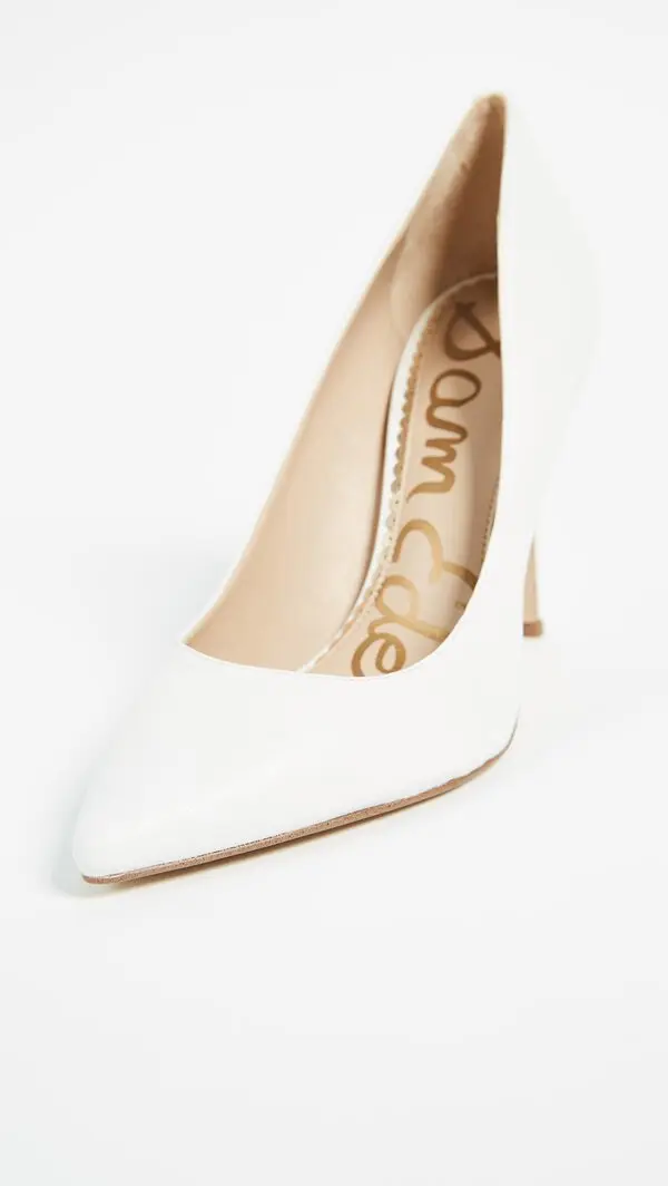 Sam Edelman Hazel Pumps - Bright White