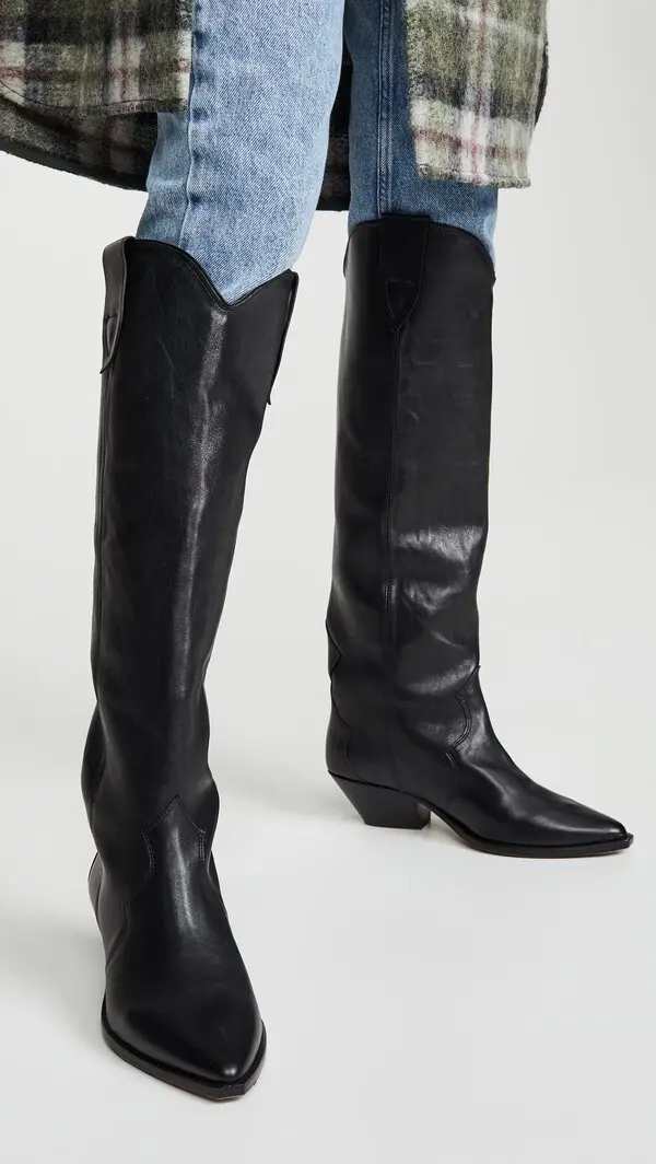 Isabel Marant Étoile Denvee High Boots - Black