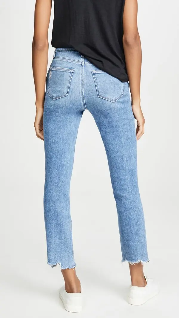 Paige Cindy Jeans With Destroyed Hem