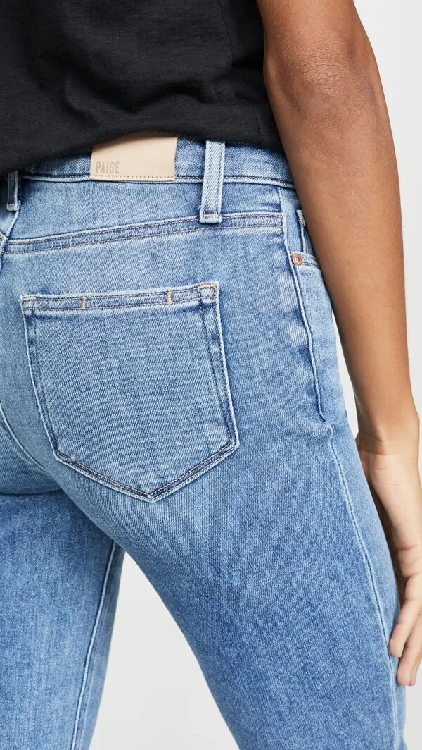 Paige Cindy Jeans With Destroyed Hem