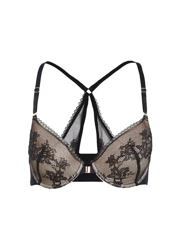 SKARLETT BLUE Straight Laced Front Close T Shirt Bra