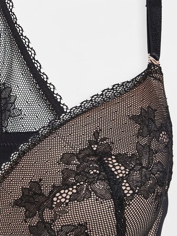 SKARLETT BLUE Straight Laced Front Close T Shirt Bra