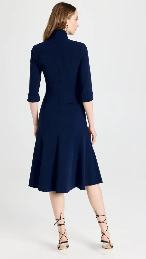 Black Halo Kensington Dress - Pacific Blue | Editorialist