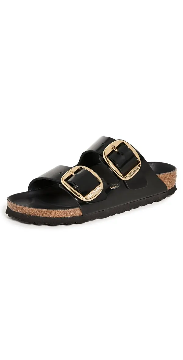 BIRKENSTOCK Arizona Big Buckle Sandals - Black