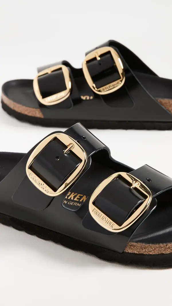 BIRKENSTOCK Arizona Big Buckle Sandals - Black