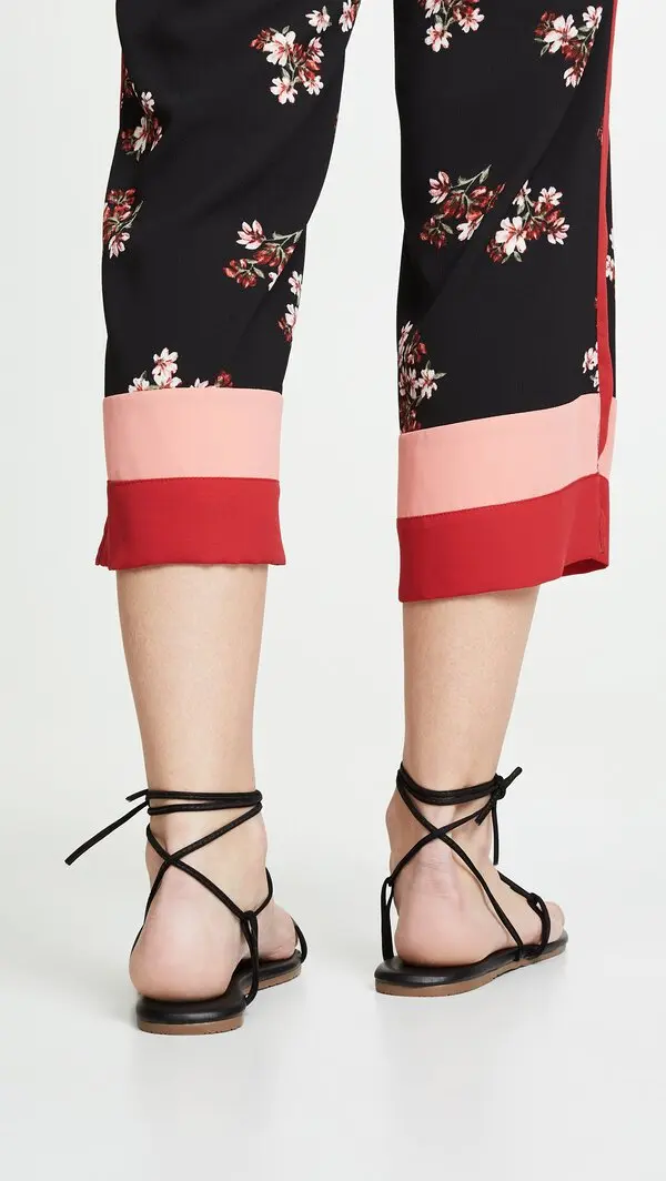 Tkees Jo Lace Up Sandals - Bleeker / Black