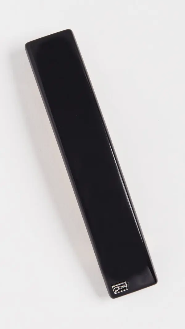 Alexandre De Paris Thin Hair Clip - Black