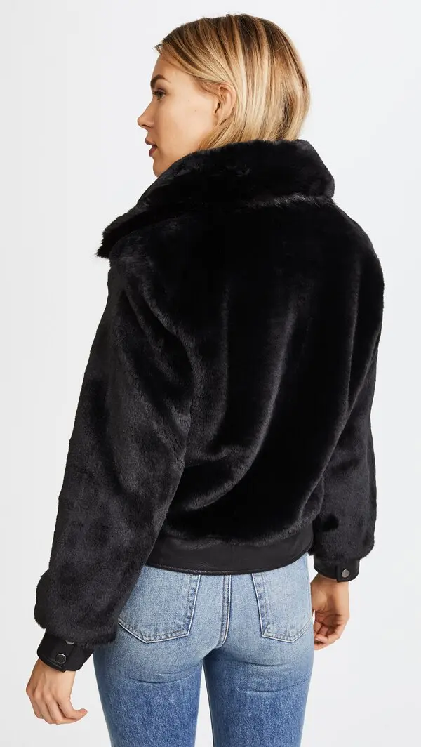Blanknyc Noise Faux Fur Coat