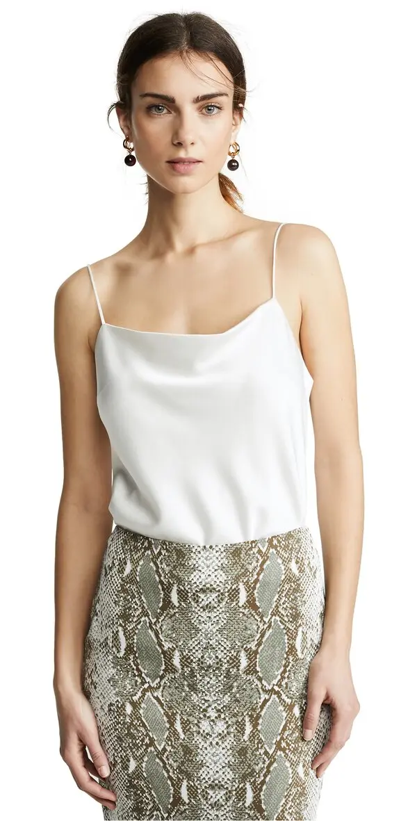 Alice + Olivia Harmon Thong Bodysuit - Off White