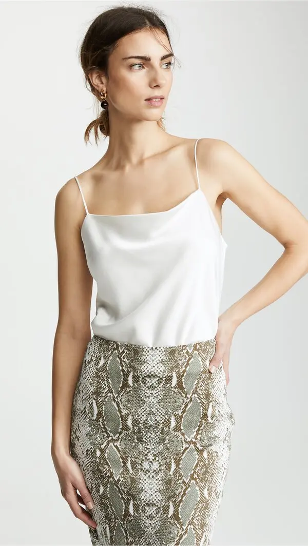 Alice + Olivia Harmon Thong Bodysuit - Off White