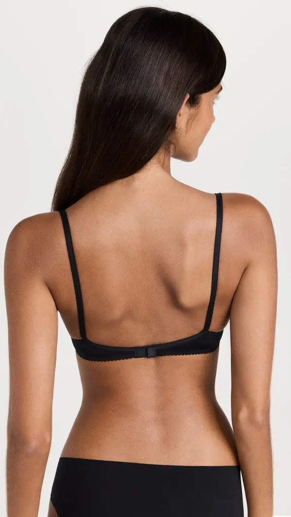 TIMPA Duet Lace Underwire Demi Bra - Black