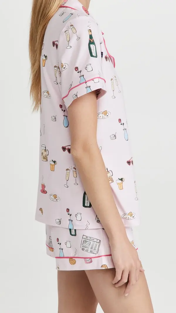 BEDHEAD PAJAMAS Shorty Pajama Set - Let's Do Brunch
