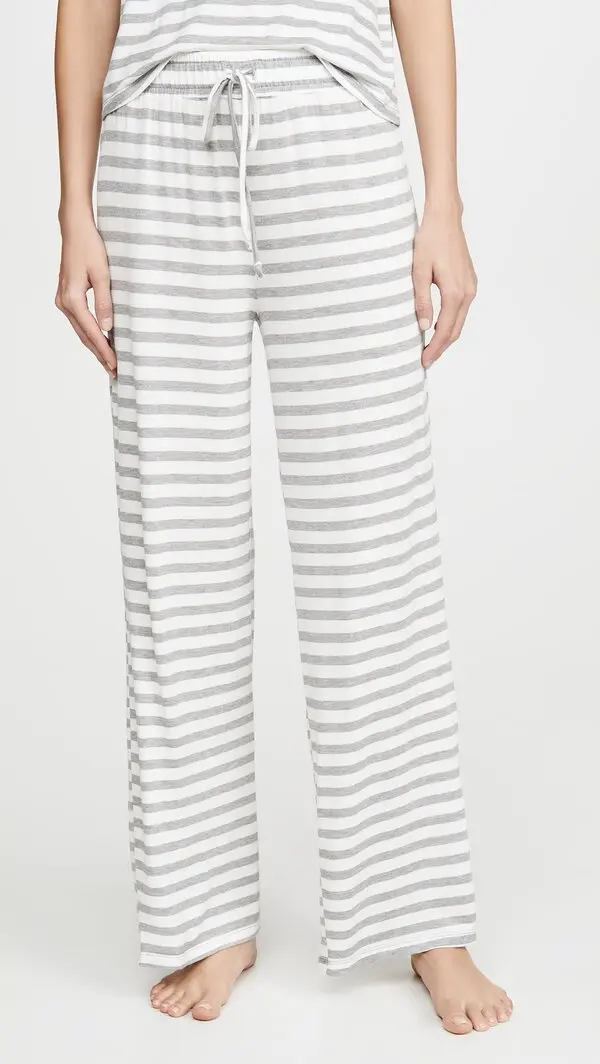 Honeydew Intimates All American Pajama Set - Ivory Stripe