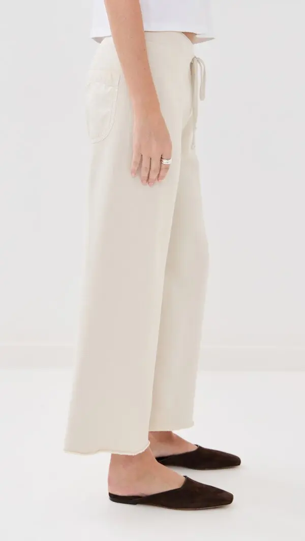 NILI LOTAN Kiki Sweatpants - Chalk