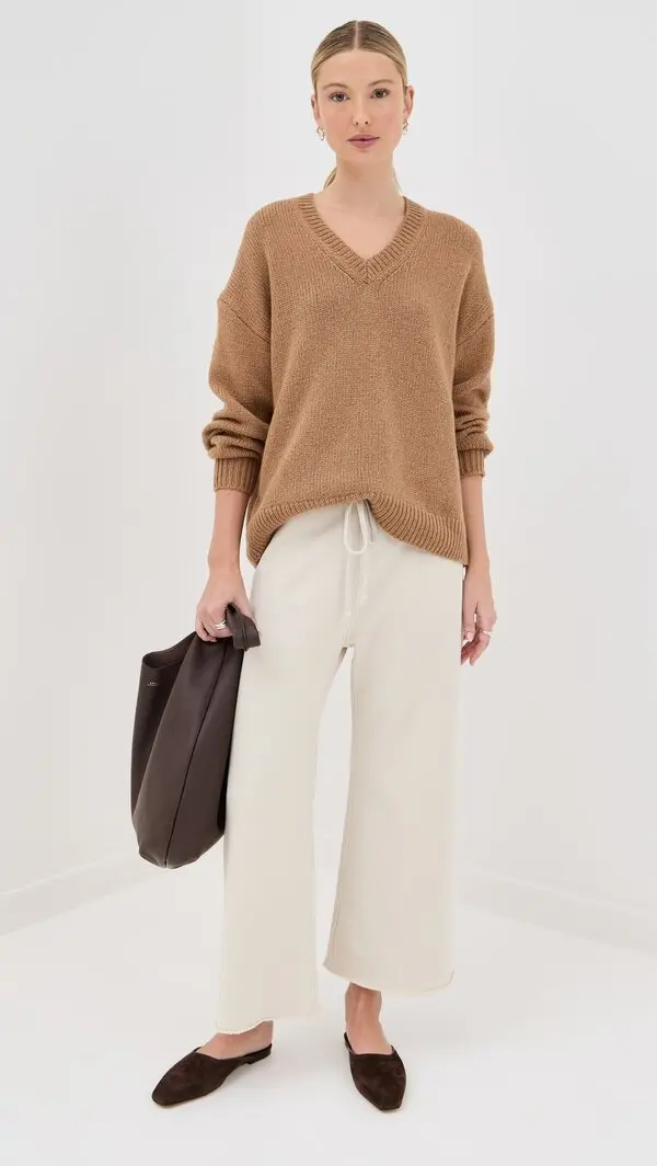 NILI LOTAN Kiki Sweatpants - Chalk