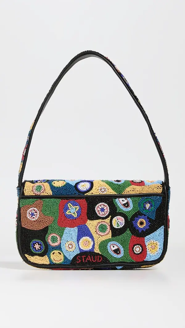 Staud Tommy Beaded Baguette
