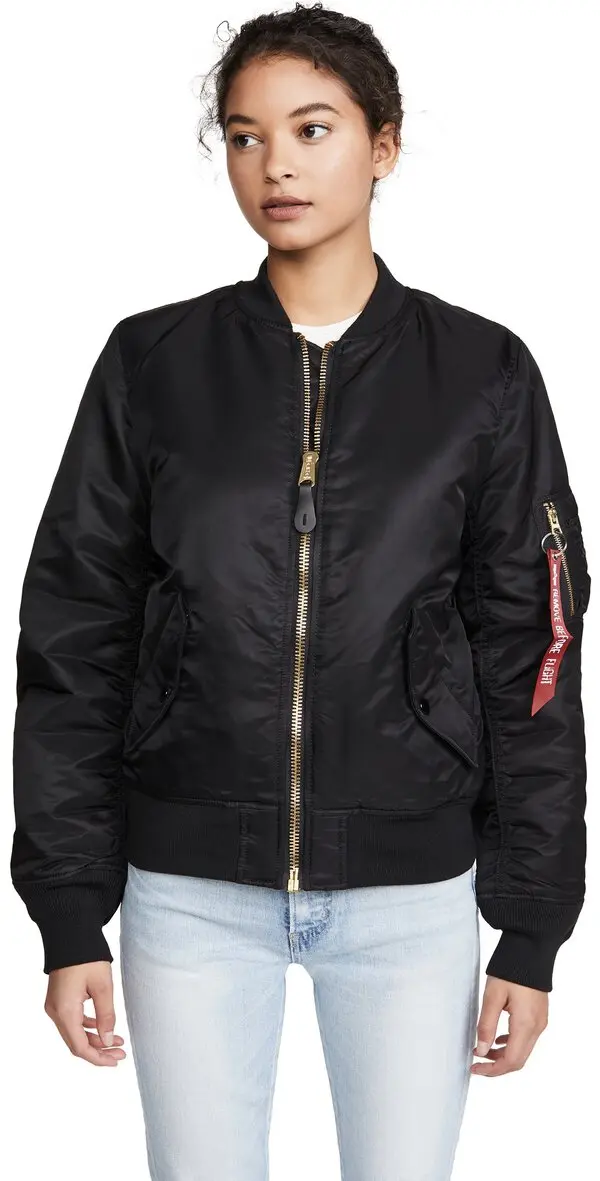 Alpha Industries Ma-1 Reversible Bomber Jacket - Black