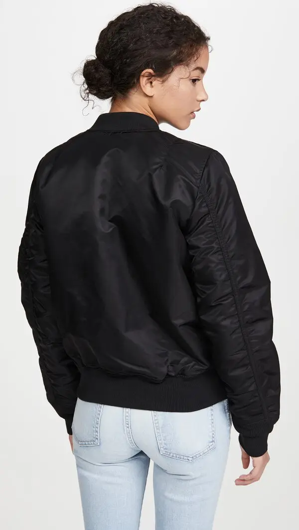 Alpha Industries Ma-1 Reversible Bomber Jacket - Black