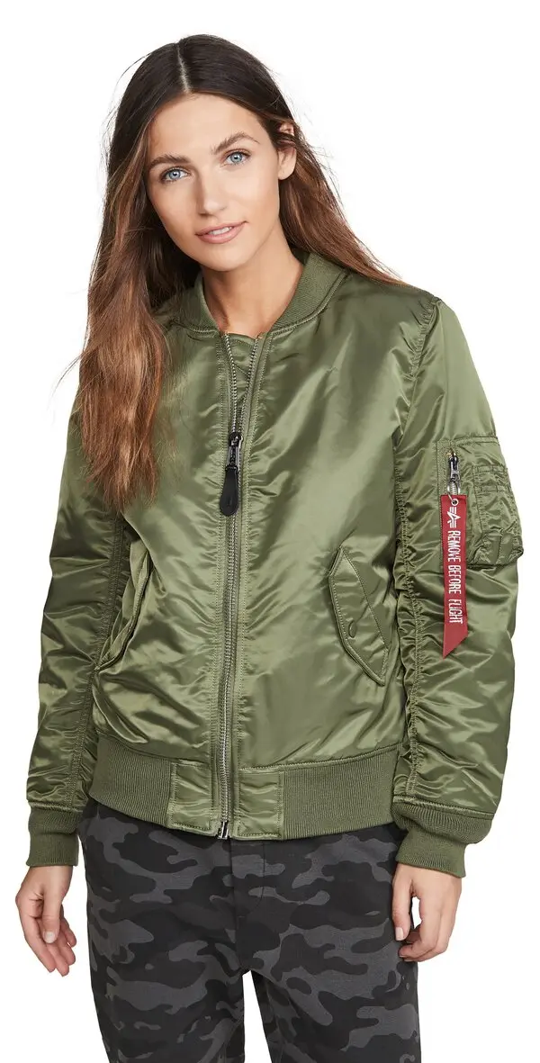 Alpha Industries Ma-1 Reversible Bomber Jacket - Sage
