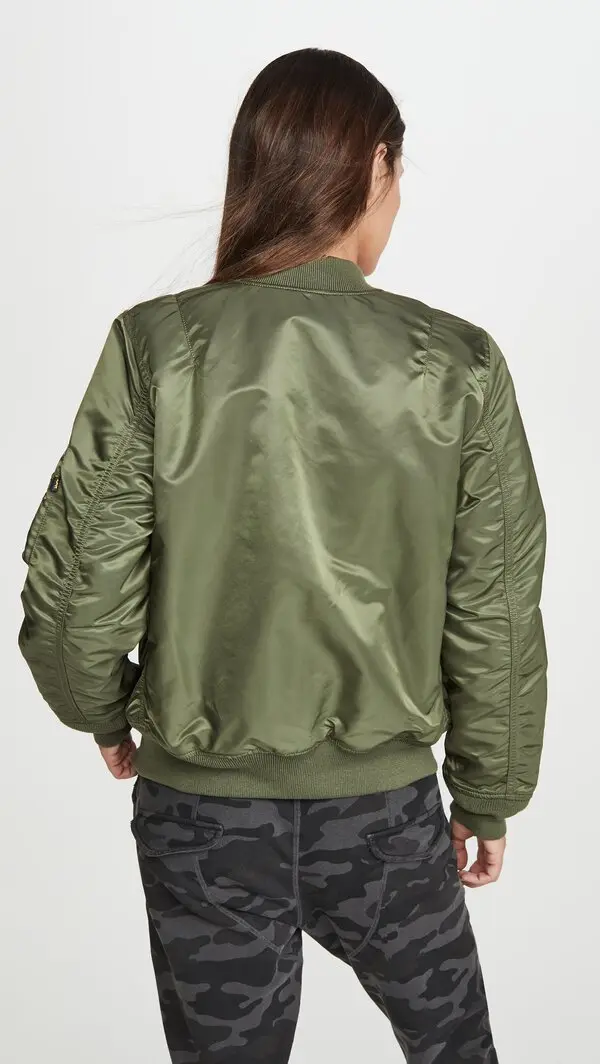 Alpha Industries Ma-1 Reversible Bomber Jacket - Sage
