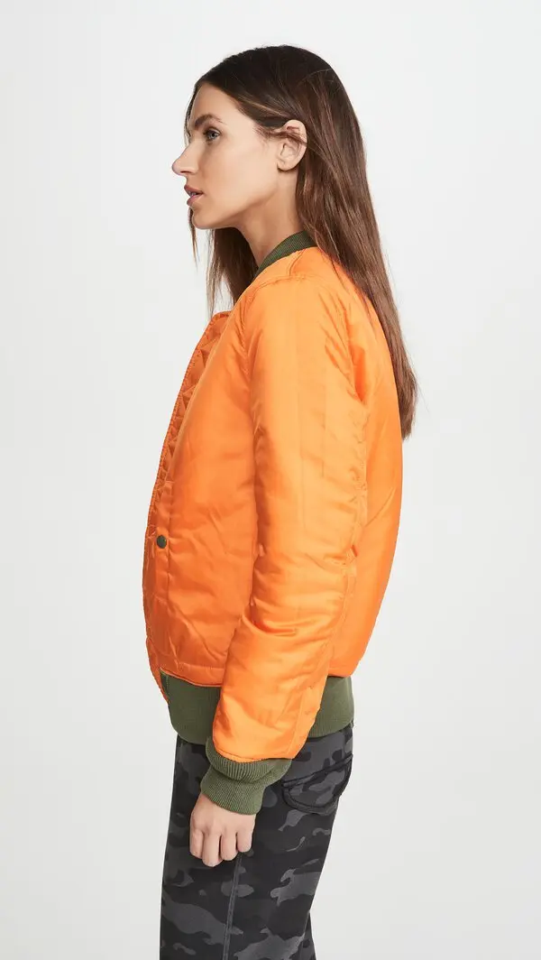 Alpha Industries Ma-1 Reversible Bomber Jacket - Sage