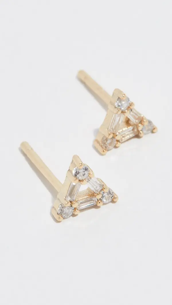 Shashi Trilogy Stud Earrings