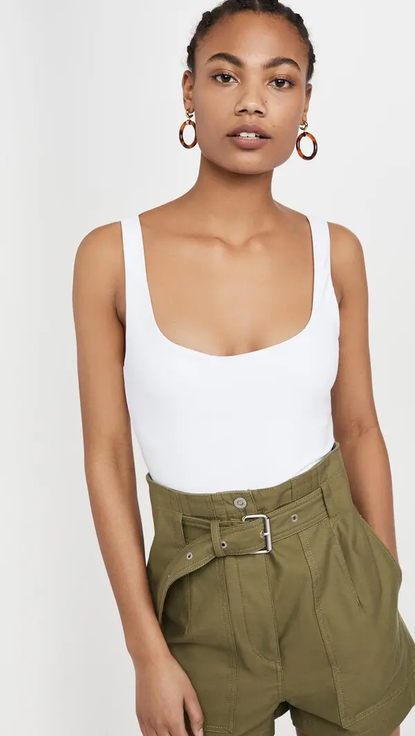 ALIX NYC Mott Tank Thong Bodysuit