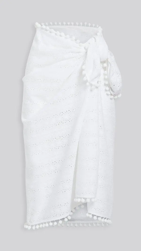 Playa Lucila Eyelet Sarong