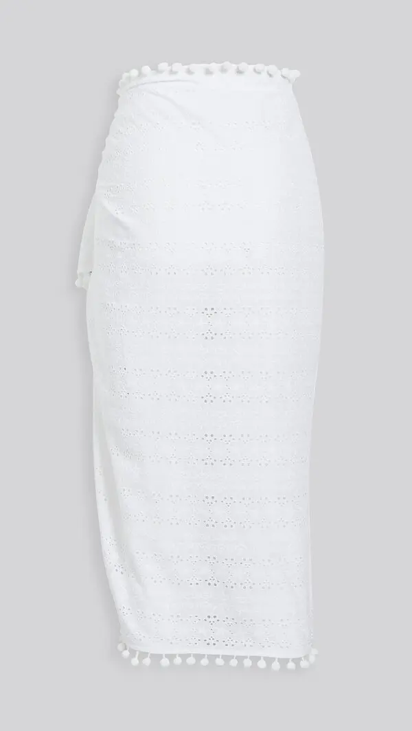 Playa Lucila Eyelet Sarong