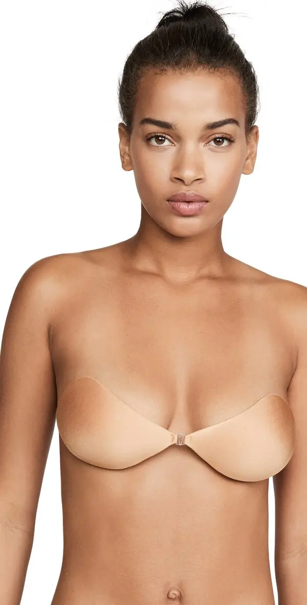 NUBRA Seamless U Half Cup Bra - Tan