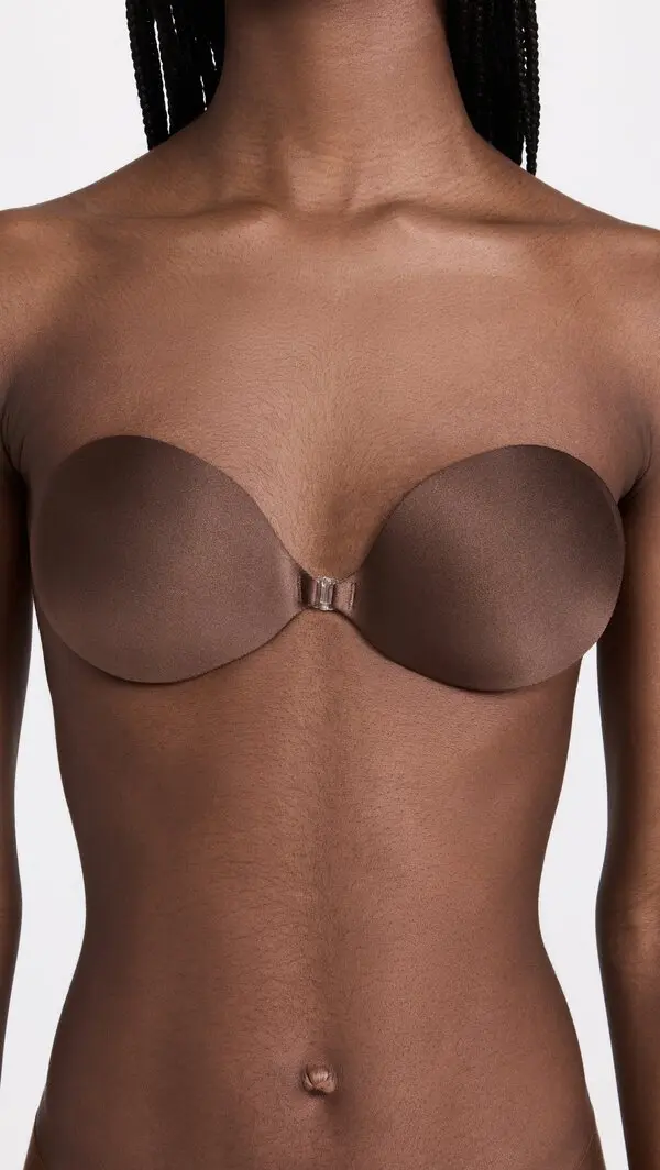 NUBRA Seamless Push Up Bra - Chocolate